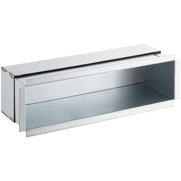 Micro Matic SB491L Galvanized Steel 20" x 7" x 5" Long Sleeve Shadow Box