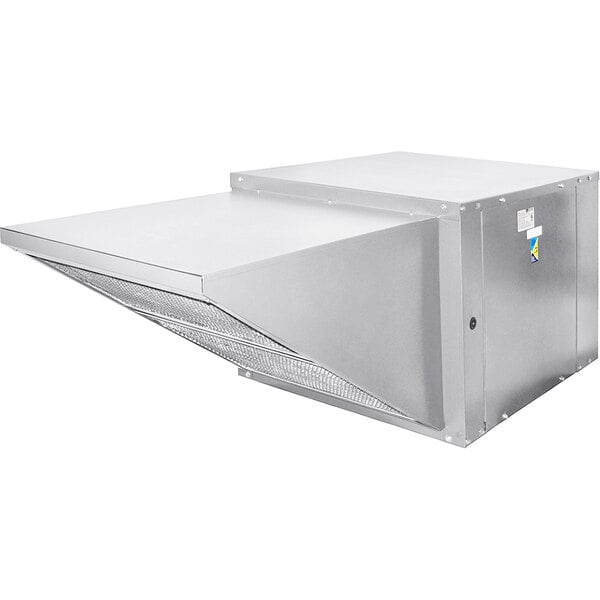 NAKS SFI8 Belt Drive Inline Supply Fan with Intake Hood and Filter ...