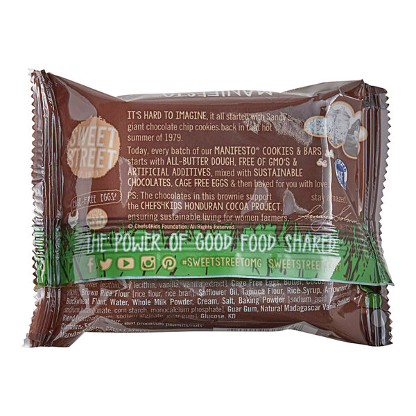 Sweet Street Desserts Frozen Gluten-Free Honduran Chocolate Brownie 2.8 ...