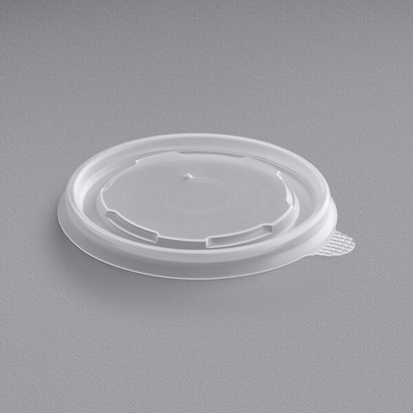 Choice 4 oz. Round Polypropylene Take-Out Lid - 1000/Case