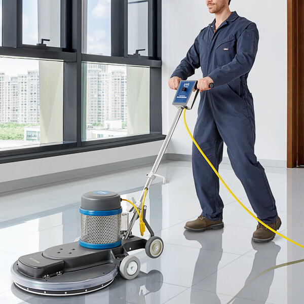 Lavex Pro 20" Heavy-Duty High Speed Dust-Control Burnisher with ...