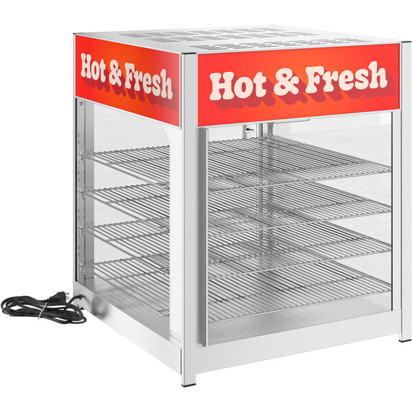 ServIt 18" Hot N' Fresh Self-Service Countertop Display Warmer with 4 ...
