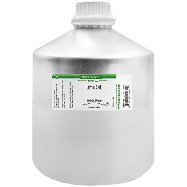 LorAnn Oils All-Natural Lime Super Strength Flavor 1 Gallon