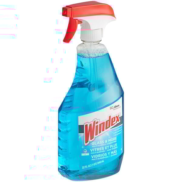 SC Johnson Windex® 327171 Glass & More 32 fl. oz. Glass and Multi-Surface Cleaner with Ammonia-D ...