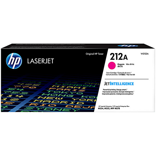 HP W2123A Magenta Original LaserJet Printer Toner Cartridge