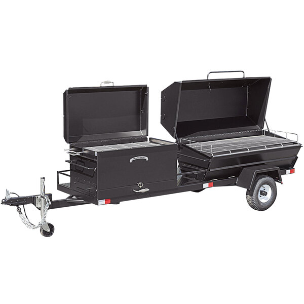 Meadow Creek Caterer's Delight CD108 60" Charcoal Pig Roaster and ...