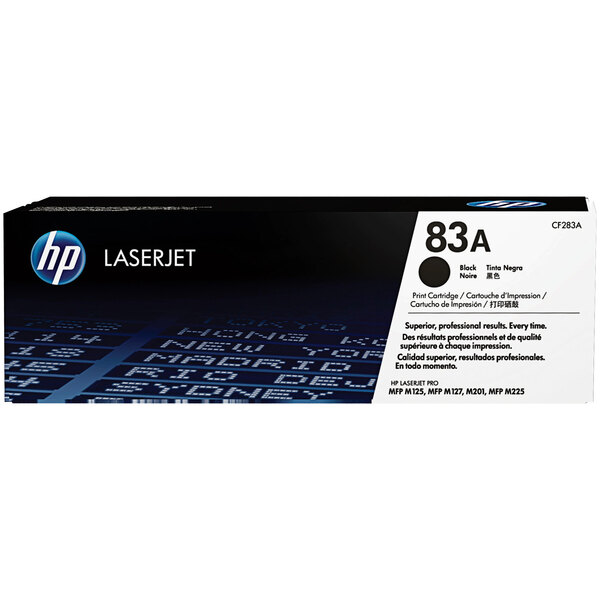 HP CF283A Black Original LaserJet Printer Toner Cartridge