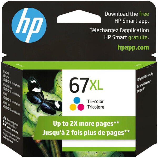 HP 3YM58AN#140 Cyan, Magenta, and Yellow Multipack High Yield Original ...