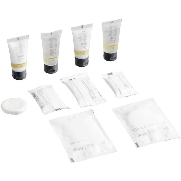 Novo Essentials 10-Piece Hotel and Motel Amenity Toiletries Kit