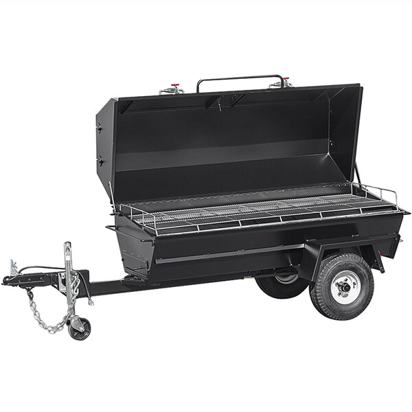 Meadow Creek PR72T 72" Charcoal Pig Roaster with Trailer