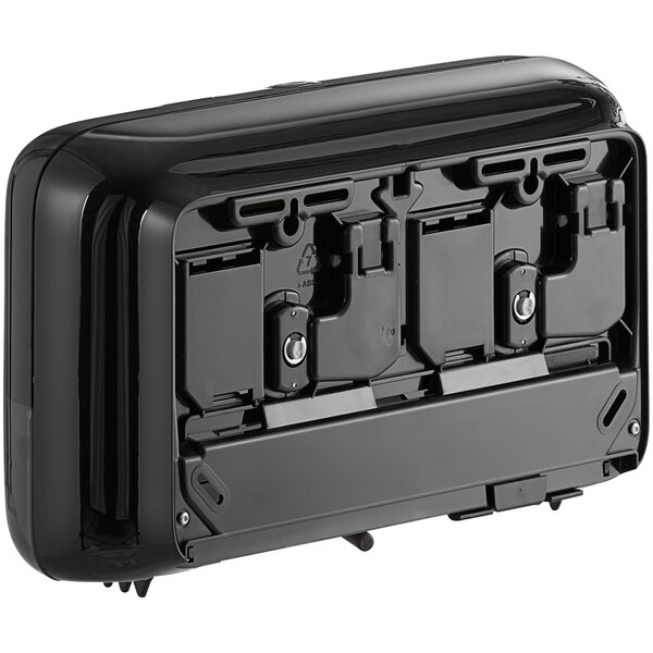 Tork Elevation 473208 Coreless High Capacity Black Double Roll Toilet ...