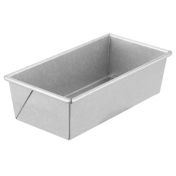 Chicago Metallic 49115 1 1/2 lb. Glazed Aluminized Steel Bread Loaf Pan ...