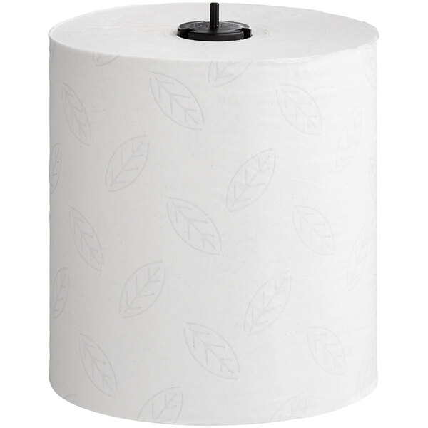 Tork Advanced Matic White with Grey Leaf 2-Ply Paper Towel Roll H1, 525 ...