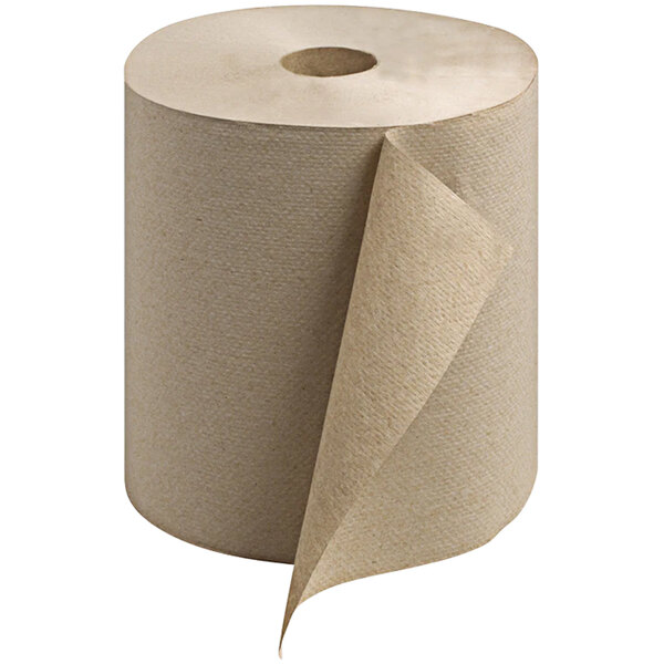 Tork Universal Embossed Natural Kraft 1-Ply Paper Towel Roll H21, 800 ...