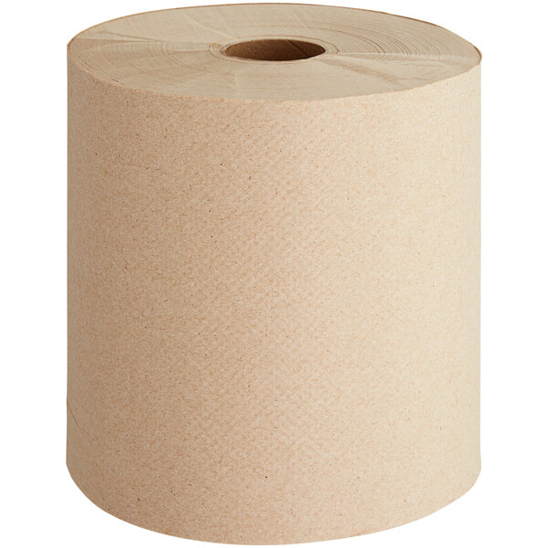 Tork Universal Embossed Natural Kraft 1-Ply Paper Towel Roll H21, 800 ...