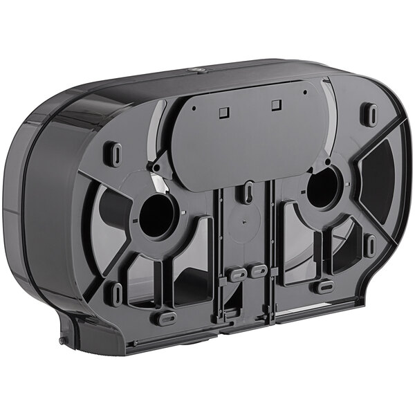 Tork 247549A Black Double Roll Jumbo Toilet Tissue Dispenser T1