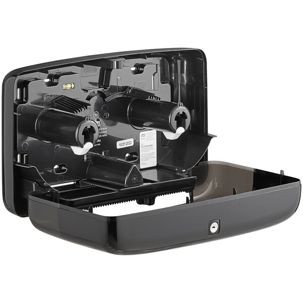 Tork Elevation 5555290 Black Double Roll Mini Jumbo Toilet Tissue ...