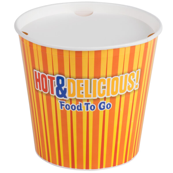 Choice 170 oz. Hot Food Bucket with Lid - 120/Case