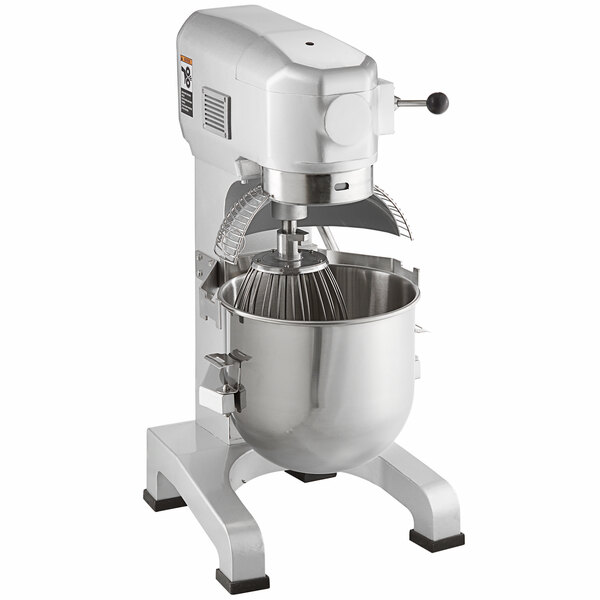 Main Street Equipment GMIX20 20 Qt. Planetary Stand Mixer with Guard ...