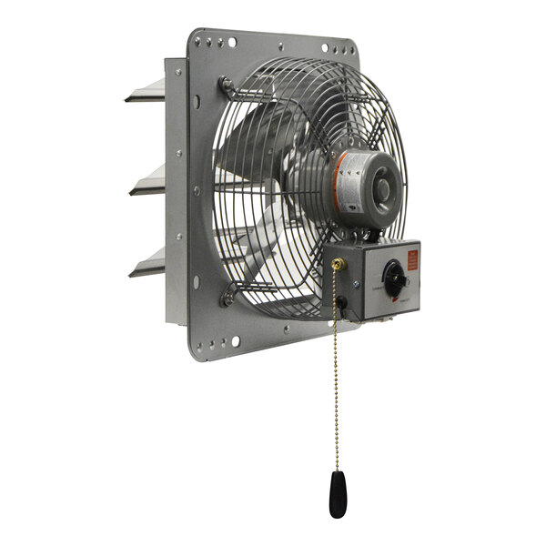 Canarm 10" 3-Speed Shutter-Mounted Fan GSF3-10A - 600 CFM, 1520 RPM, 120V