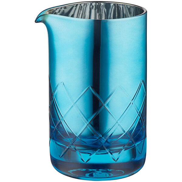 Barfly® M37177BL 17 oz. Blue Stirring / Mixing Glass