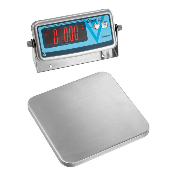 Edlund BBPZ-20 BRAVO! 20 lb. Wireless Digital Pizza Scale with Remote ...