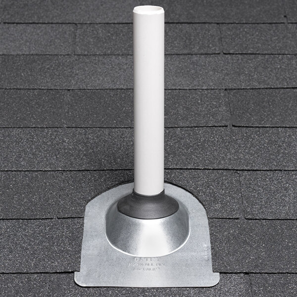 Oatey 11840 No-Calk 1 1/4" - 1 1/2" Roof Flashing with Galvanized Steel ...