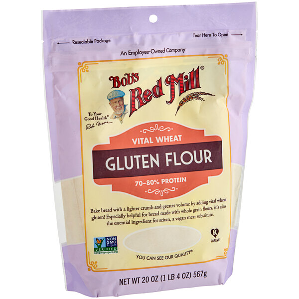 Bob's Red Mill Vital Wheat Gluten 20 oz. - 4/Case