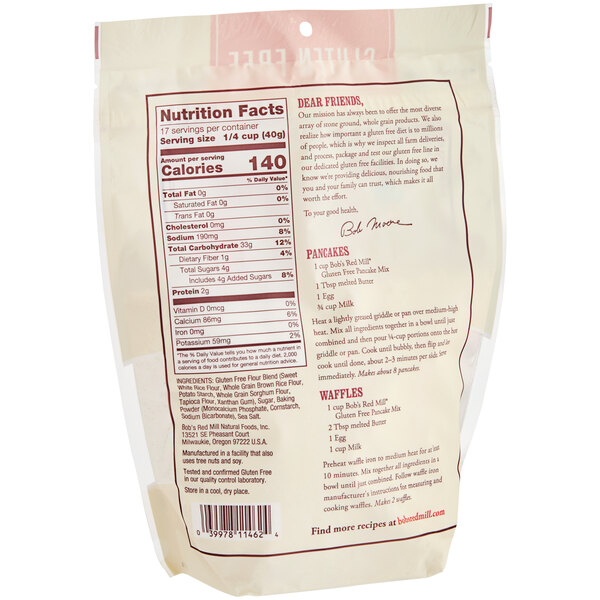 Bob's Red Mill Gluten-Free Pancake Mix 24 oz.