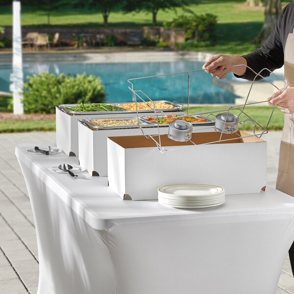 Choice 13 Piece Full Size Disposable Serving / Chafer Dish Kit with a ...