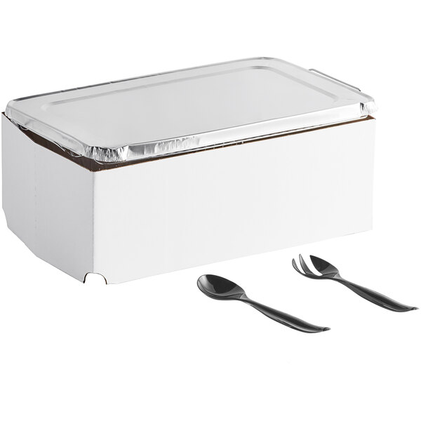 Choice 9 Piece Full Size Disposable Serving / Chafer Dish Kit with a ...