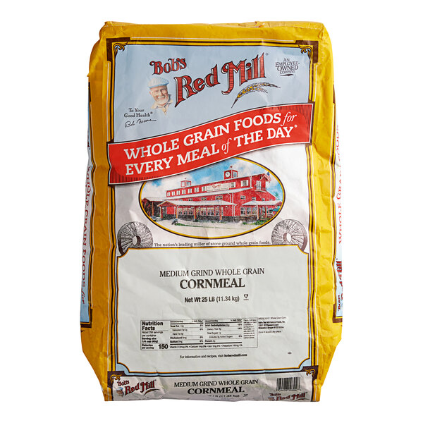 Bob's Red Mill Medium Grind Cornmeal 25 lb.