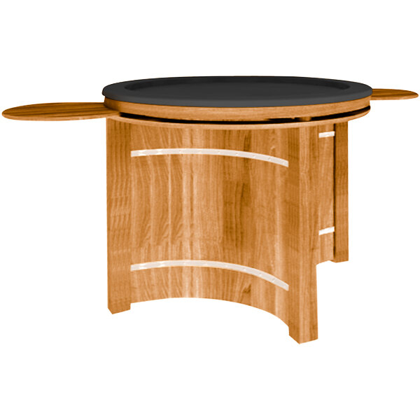 Marco Company STAX 36" x 38" Honey Pine Orchard Produce Display Bin ...