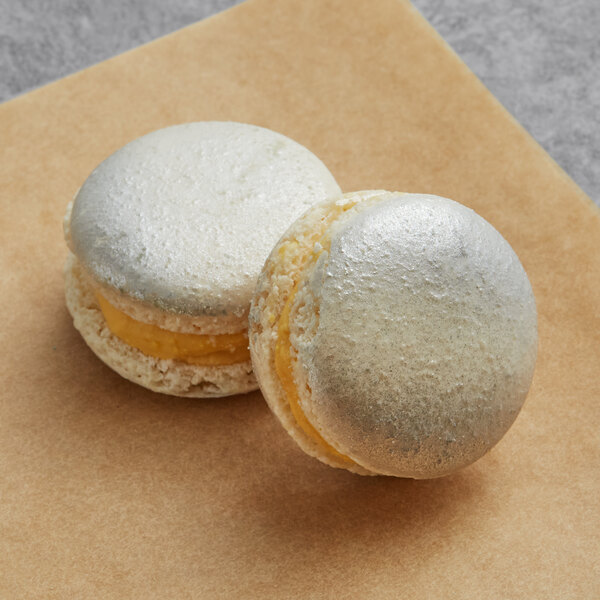 Macaron Centrale Honey Butterscotch Macaron - 50/Case