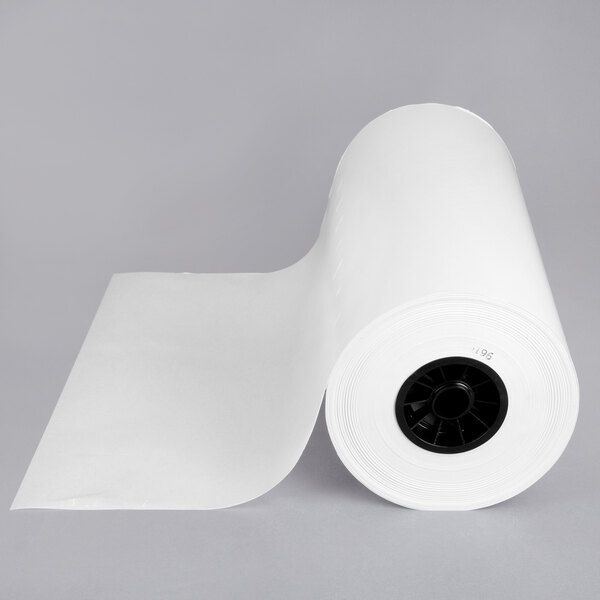 Choice 18" x 1000' 40# Wet Wax Paper Roll