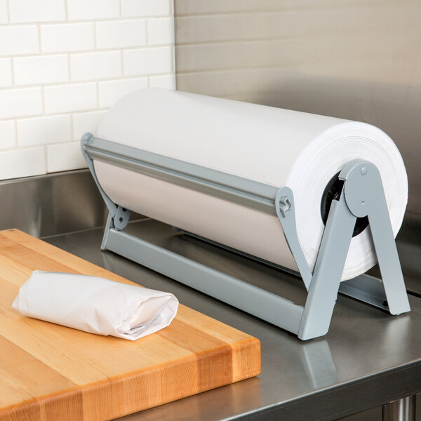 Choice 18" x 1000' 40# Wet Wax Paper Roll