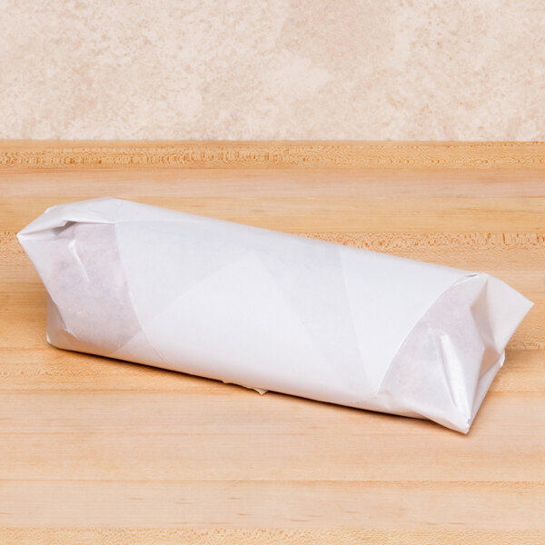 Choice 12" x 1000' 40# Wet Wax Paper Roll