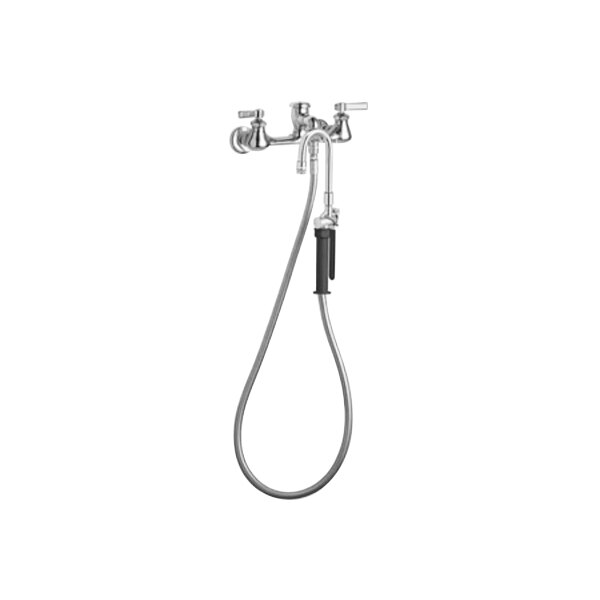 Chicago Faucets 512-GXKCABCP Wall-Mounted Pot and Kettle Filler with ...