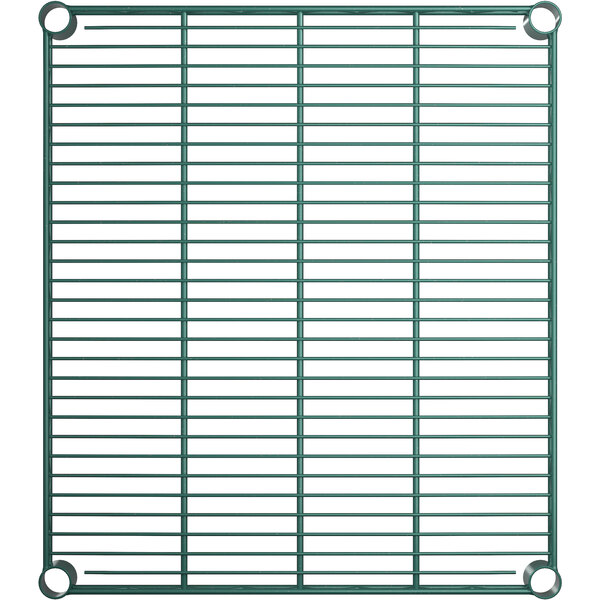 Regency 21" x 24" NSF Green Epoxy Wire Shelf