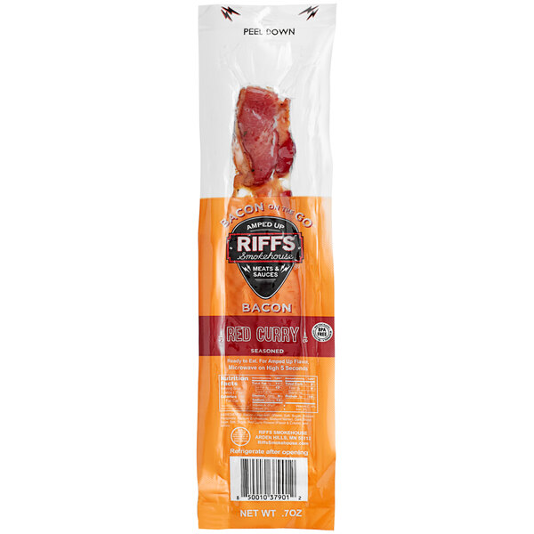 Riff's Smokehouse Red Curry Bacon On the Go 0.7 oz.