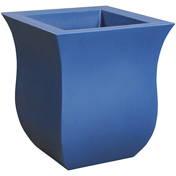 Mayne Valencia 16" x 16" x 18" Neptune Blue Planter