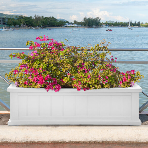 Mayne Cape Cod 36" White Window Box