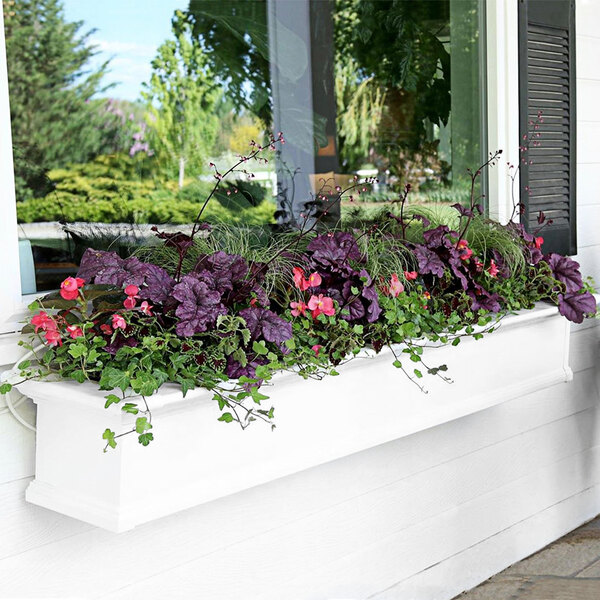 Mayne Yorkshire 84" White Window Box