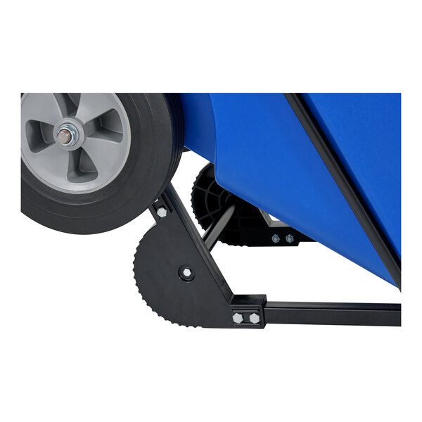 Rubbermaid 2089826 BRUTE Blue 1 Cubic Yard Recycling Tilt Truck / Trash ...