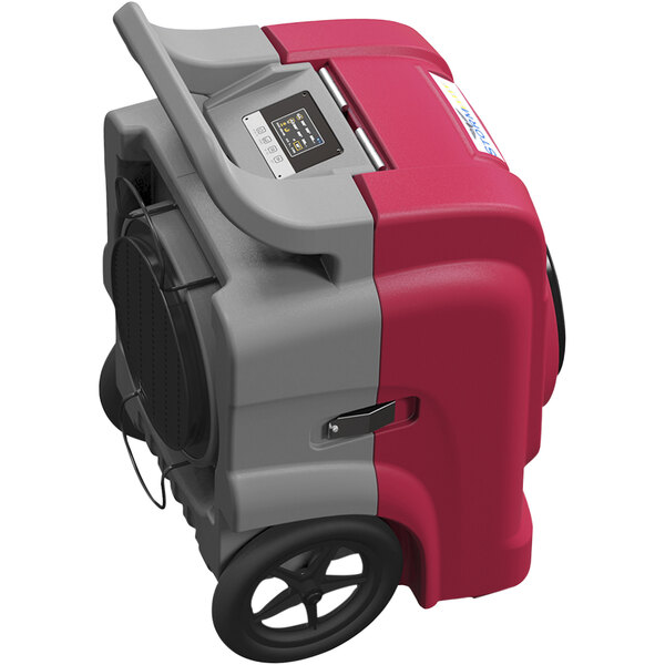 AlorAir Storm Elite 125 Red Smart Wi-Fi Enabled Commercial Dehumidifier ...