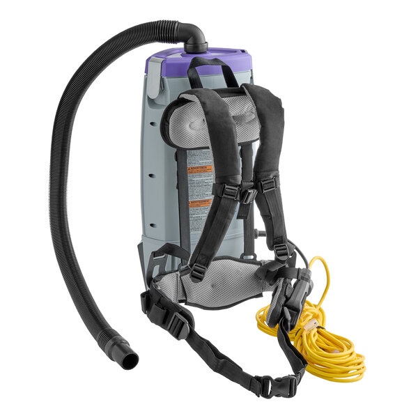 ProTeam 107538 Super Coach Pro 10 Qt. Backpack Vacuum with 107532 ...