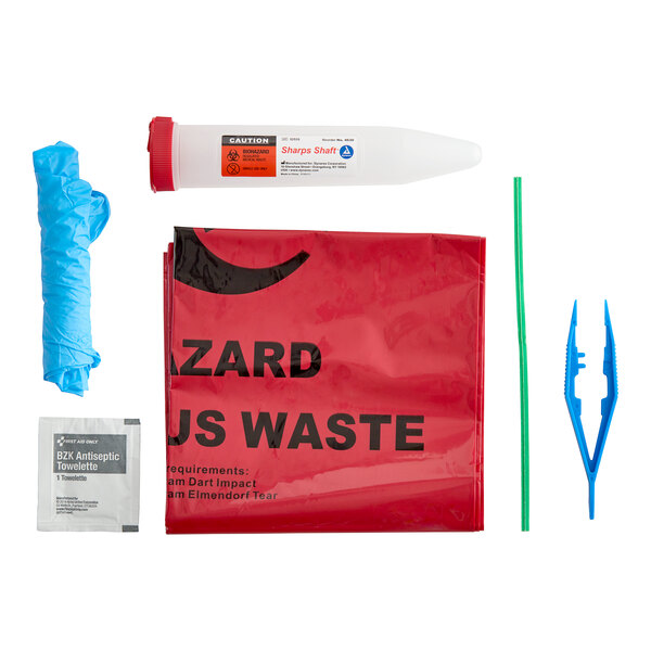 First Aid Only 90538 Sharps Clean-Up Kit