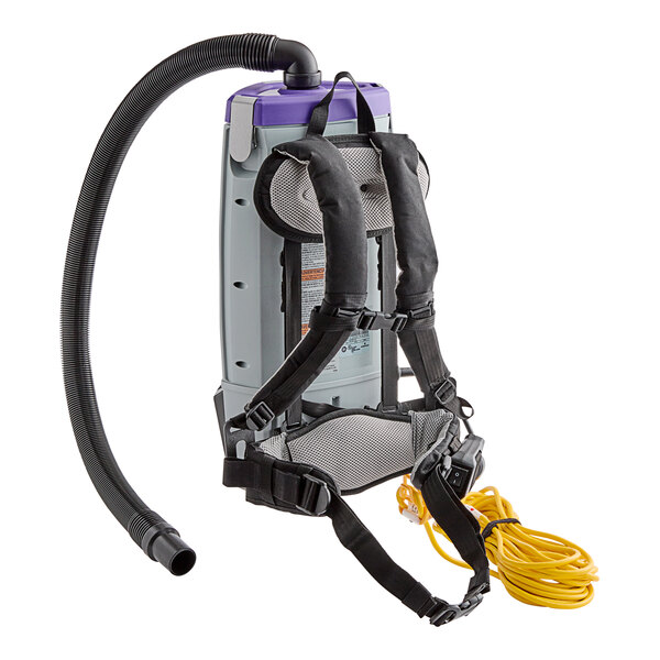 ProTeam 107306 Super Coach Pro 10 Qt. Backpack Vacuum with 101829 Hard ...