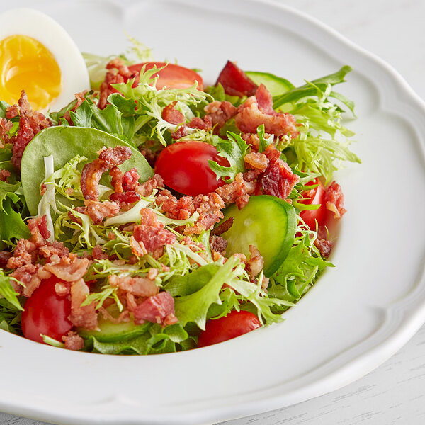 Swift Fully Cooked 1/4" Bacon Bits 5 lb. Bag - 2/Case