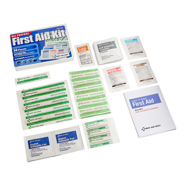 First Aid Only FAO-112 34-Piece Personal First Aid Kit